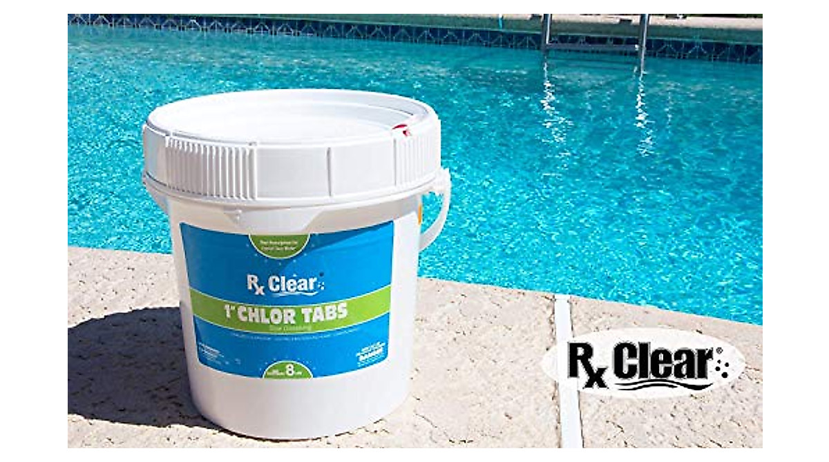 Rx Clear Stabilized Chlorine Tablets for Pools & Spas