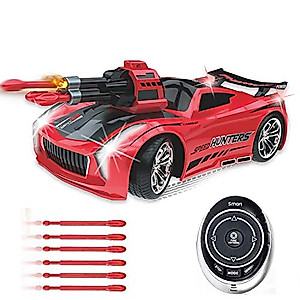Pearlzus Voice RC Cars for Boys Age 8-12, Remote Control Car Toys Great Birthday Gift for Kids 6-12 Boys Girls, Hobby RC Cars with Gorgeous Light & Sound, 7 Year Old Boy Toys (RED)