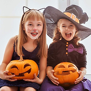 YAOMAISI Halloween Adult and Children Pumpkin Carving Kit Carving Knife Upgraded Edition 12 Pieces of Professional Stainless Steel Pumpkin Carving Tool Belt Handbag