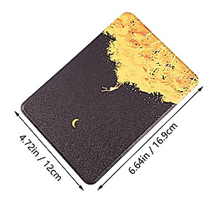 SUPVOX Electrocase Tablet Case Reader Tablet Slab Case 2pcs Auto Wake Case E- Ebook Reader E-Reader E-Reader Case Reader Protection Cap Black Pu Leather Ereader Reader Tablet