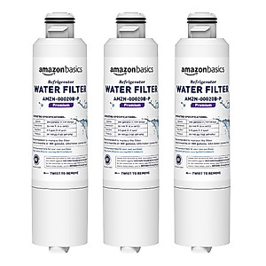 Amazon Basics Replacement Samsung DA29-00020B Refrigerator Water Filter Cartridge - Pack of 3, Premium Filtration