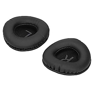 Ear Cushions, 75mm/3.0in Universal Headphone Ear Cushions Replacement Headset Ear Pads L/R Lettering
