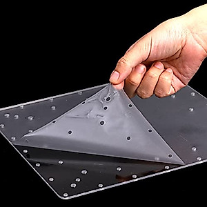 Frcctre 3 Tier Acrylic Cake Pop Display Stand, 56 Holes Clear Acrylic Lollipop Holder Square Cupcake Dessert Candy Holder for Wedding Baby Shower Birthday Parties Anniversaries