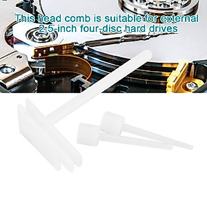 302# HDD Head Comb Tool , Replacement Hard Drive Head Tool Hard Drive Head Tool Kit Head Comb Professional Hard Disk Head Replacement Comb for External 2.5 inch Two disc Hard Drives