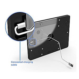 VidaMount Black Exposed Rear Camera VESA Enclosure Compatible with iPad Air 13" (M2) & iPad Pro 12.9" (4/5/6 Gen)