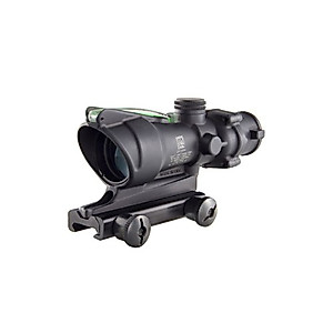 Trijicon 4x32 ACOG Riflescope with Green Dual Illuminated Chevron Reticle and TA51 Mount