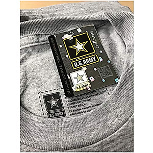 Army PT Style Shirt | U.S. Military Physical Training Workout T-Shirt-(Adult,L)