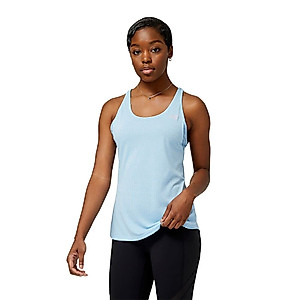 New Balance Women's Impact Run Tank, Black, Large