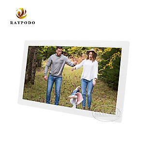 RAYPODO 15.6 inch Wall Mount Android PoE Tablet PC with White Color (White)