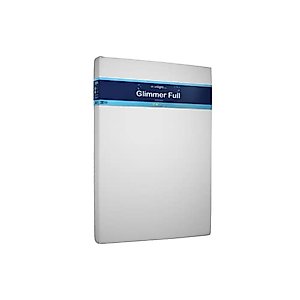 Moonlight Slumber’s Glimmer Dual Sided Full/Double Foam Mattress | Waterproof | Odor & Stain Resistant | Hypoallergenic & Anti-Microbial | Firm Side & Soft Side | Made in USA