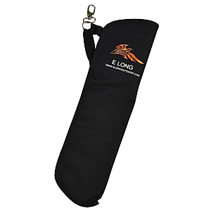 EOUS Archery Arrow Holder Side Hip Arrow Quiver Waist Quivers Bag Clip on Quiver for Arrows, BLACK