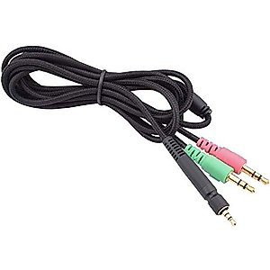 Alitutumao Replacement Aux Cable Aux Cord Compatible with Sennheiser Game ONE, Game Zero, PC 373D, GSP 350, GSP 500, GSP 600 Gaming Headset to Xbox One PS4 PC and Smartphones