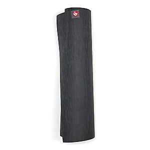 Manduka eKO Yoga Mat – Premium 5mm Thick Mat, Eco Friendly and Made from Natural Tree Rubber. Ultimate Catch Grip for Superior Traction, Dense Cushioning for Support and Stability., Charcoal, 79"