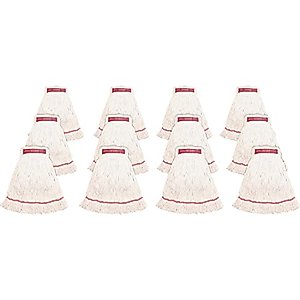 Genuine Joe Narrow Band Large Mophead (Pack of 12)