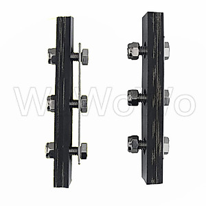 WuWoWo Snow Blower Impeller Modification Kit for 3/8" 3-Blade Universal Modifies 2-Stage Machine (3pcs)