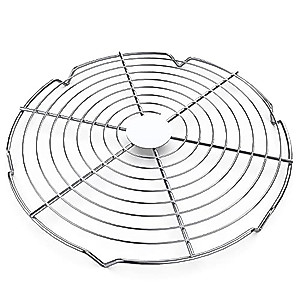 MixRBBQ 2-Pack Griddle Warming Rack, 12Inch Universal Grill Grate Grid for Blackstone 17" to 36" Griddle, Work with 18" Large Big Green Egg Grill Heat Deflector, Outdoor BBQ Cooking Accessories