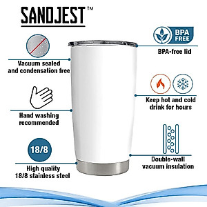 SANDJEST Personalized Cow Tumbler Sunflower Girl Loves Cows 20oz 30oz Tumblers with Lid Gift for Women Girl Daughter Sister Animal Lovers Christmas Birthday