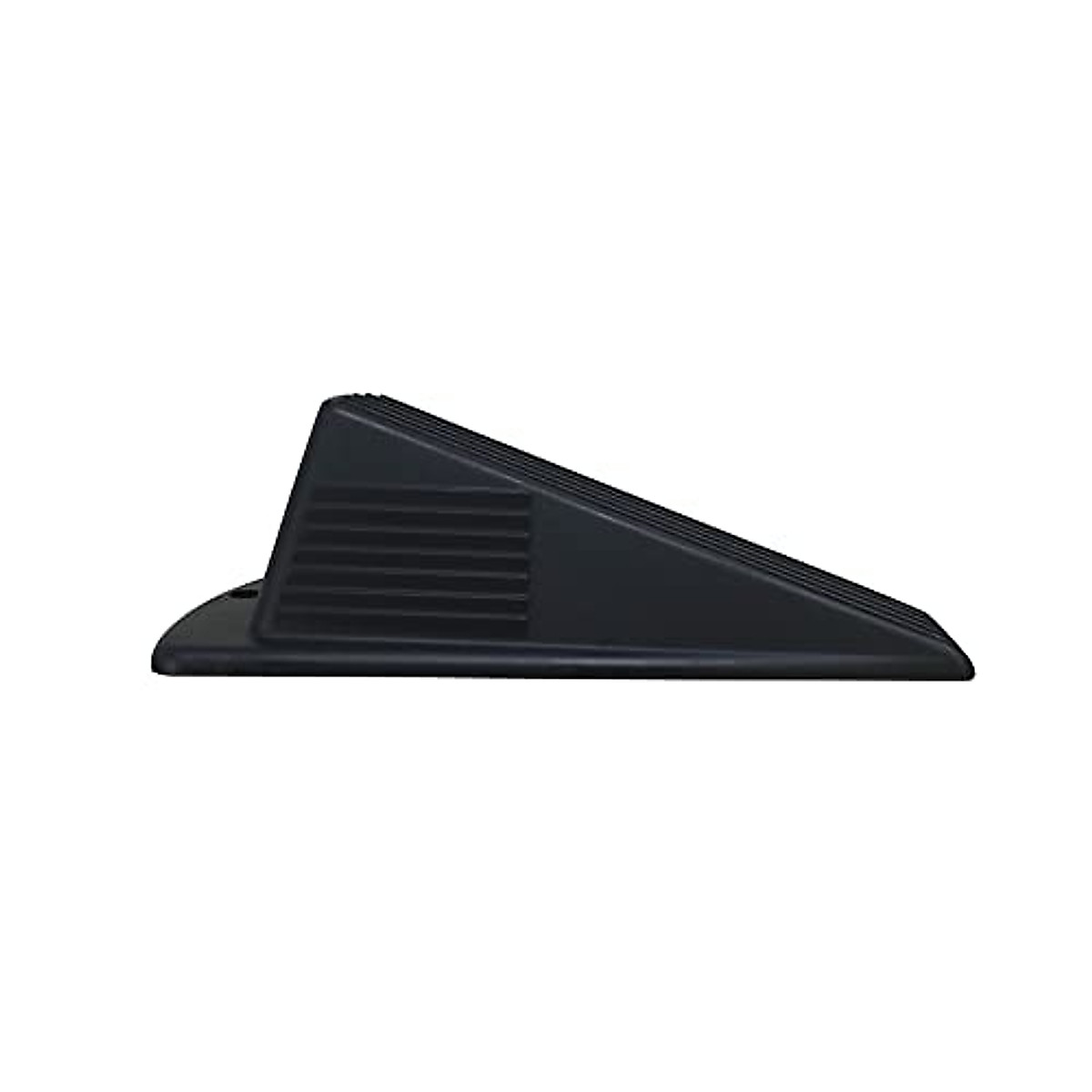 Shepherd Hardware 3762E Heavy Duty Jumbo Hard Plastic Door Wedge, 1-Pack, Black