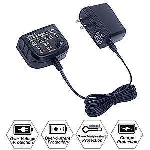Elefly LCS1620 20V Lithium Battery Charger Compatible with Black & Decker 20V Lithium Battery LBXR20 LBX20 LB20 LBXR20-OPE LBX4020 LB2X4020 LBXR2020-OPE
