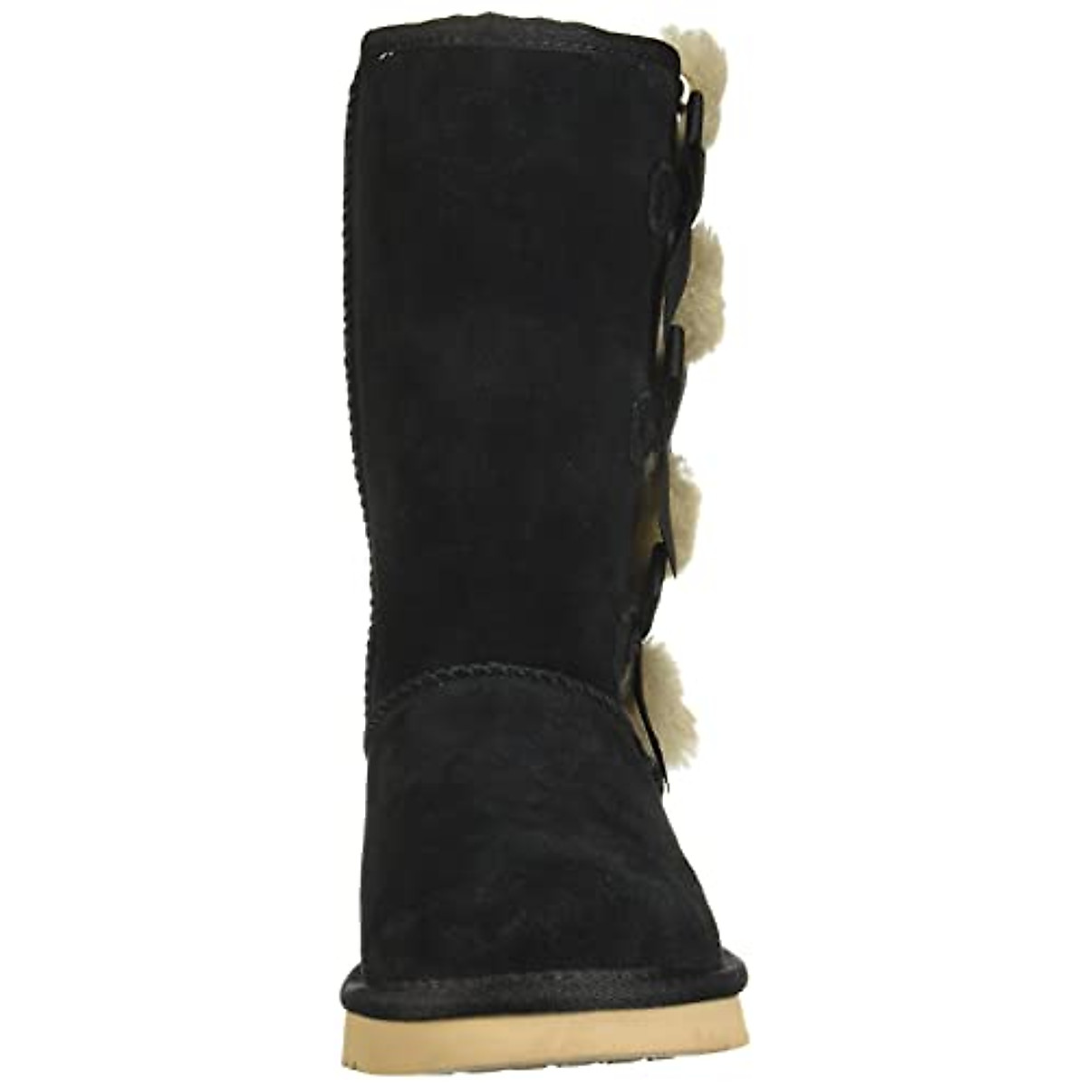 Koolaburra by UGG womens Victoria Tall Fashion Boot, Black, 9 US