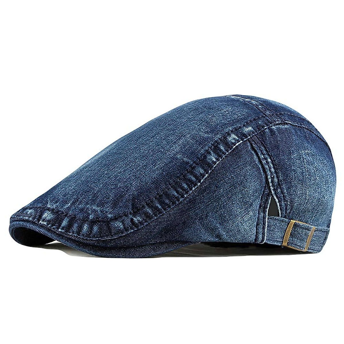 Qunson Mens Denim Cotton Newsboy Cap Ivy Gatsby Driving Hunting Cabbie Hats