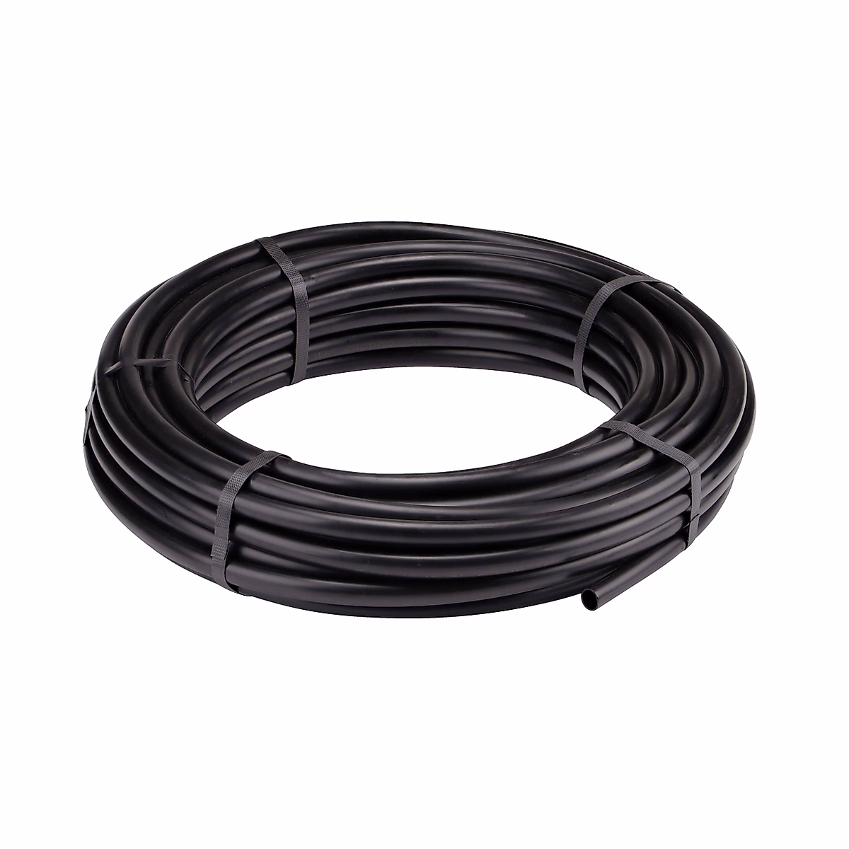 Raindrip 062010P 0.710-Inch Drip Irrigation Supply Tubing, 100-Foot, Irrigation Drippers, Drip Emitters, Drip Irrigation Parts, and Drip Systems, Made with Polyethylene, Black