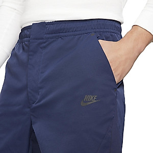 Nike Sportswear Tech Essentials Men's Unlined Commuter Pants (Large, Midnight Navy/Black)