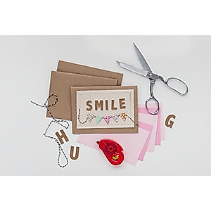 Duck Brand Easy-Stick Double Stick Adhesive Roller, 0.31 Inch x 255.6 Inches (280306)