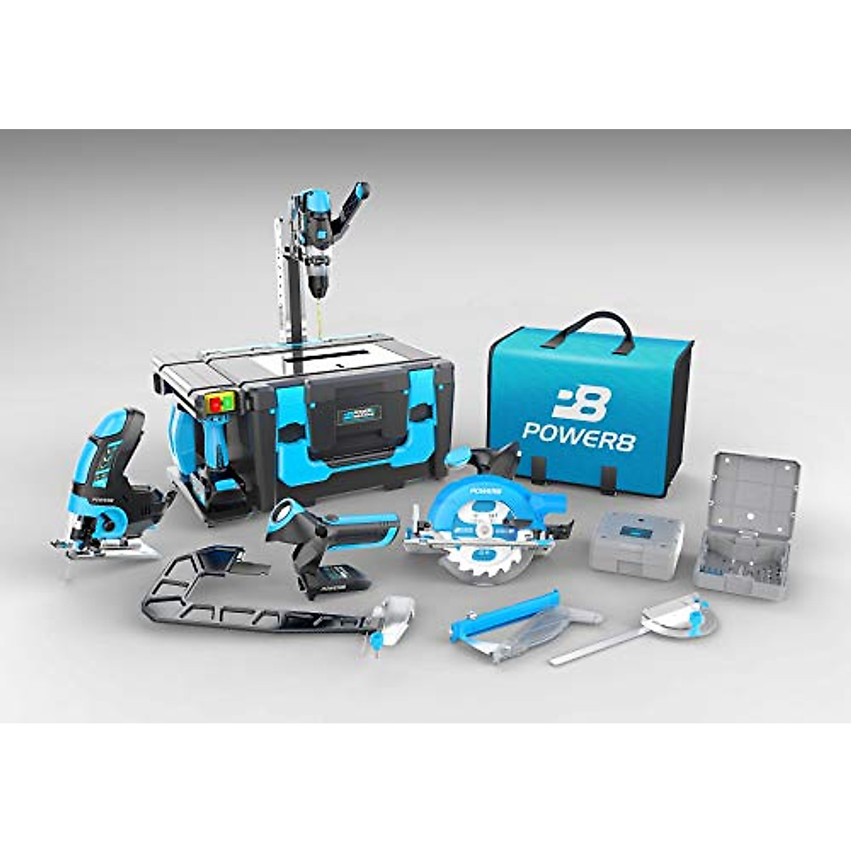 Power8 CEL POWER8 Create Plus, All-In-One Multi-function Combo Tool Kit, Armored Case & Accessories (P8-CP1)