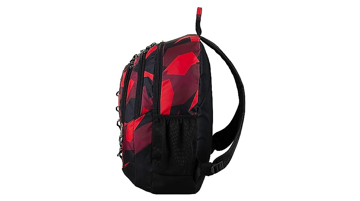 FUEL Large Multipocket Backpack - Red Camouflage