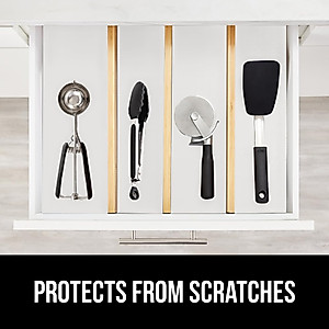 Gorilla Grip Peel and Stick Adhesive Removable Liner for Books, Drawers, Shelves and Crafts, Easy Install Kitchen Decor Paper, Contact Liners Cover Book, Drawer, 11.8 in x 20 FT Roll, Clear Matte