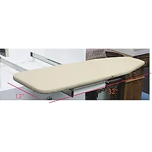 Campbell Soft Closing Retractable Folding Iron Board