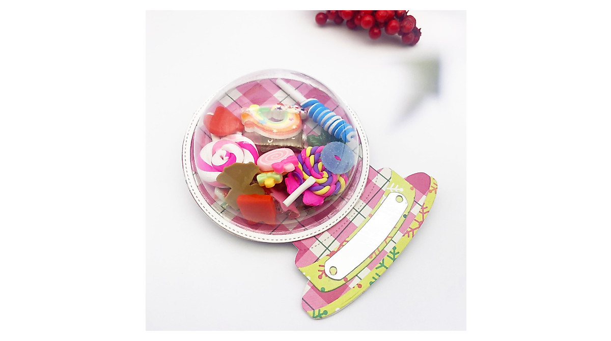 Alinacutle Clear Plastic Candy Domes for DIY Crafts & Gifts