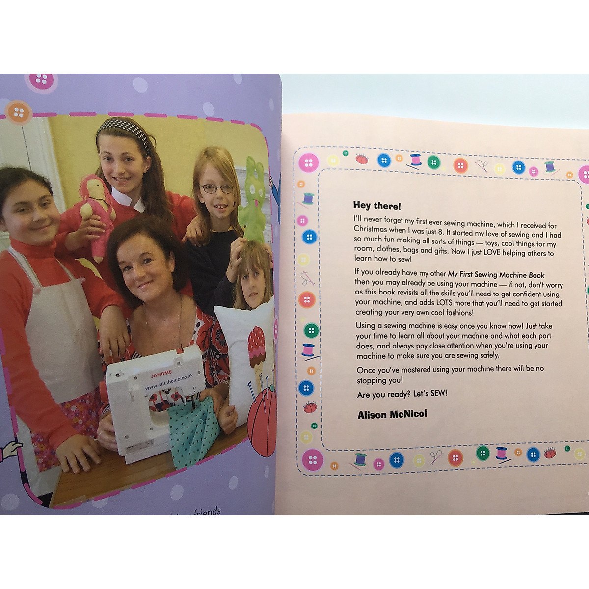 My First Sewing Machine: FASHION SCHOOL: Learn To Sew: Kids