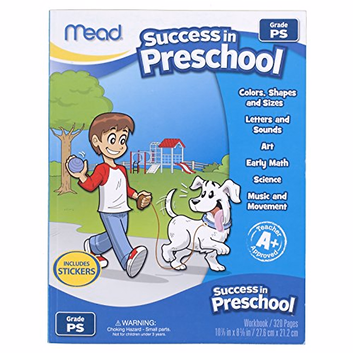 Mead Success In Preschool Workbook, Grades Pre-K (48108), White