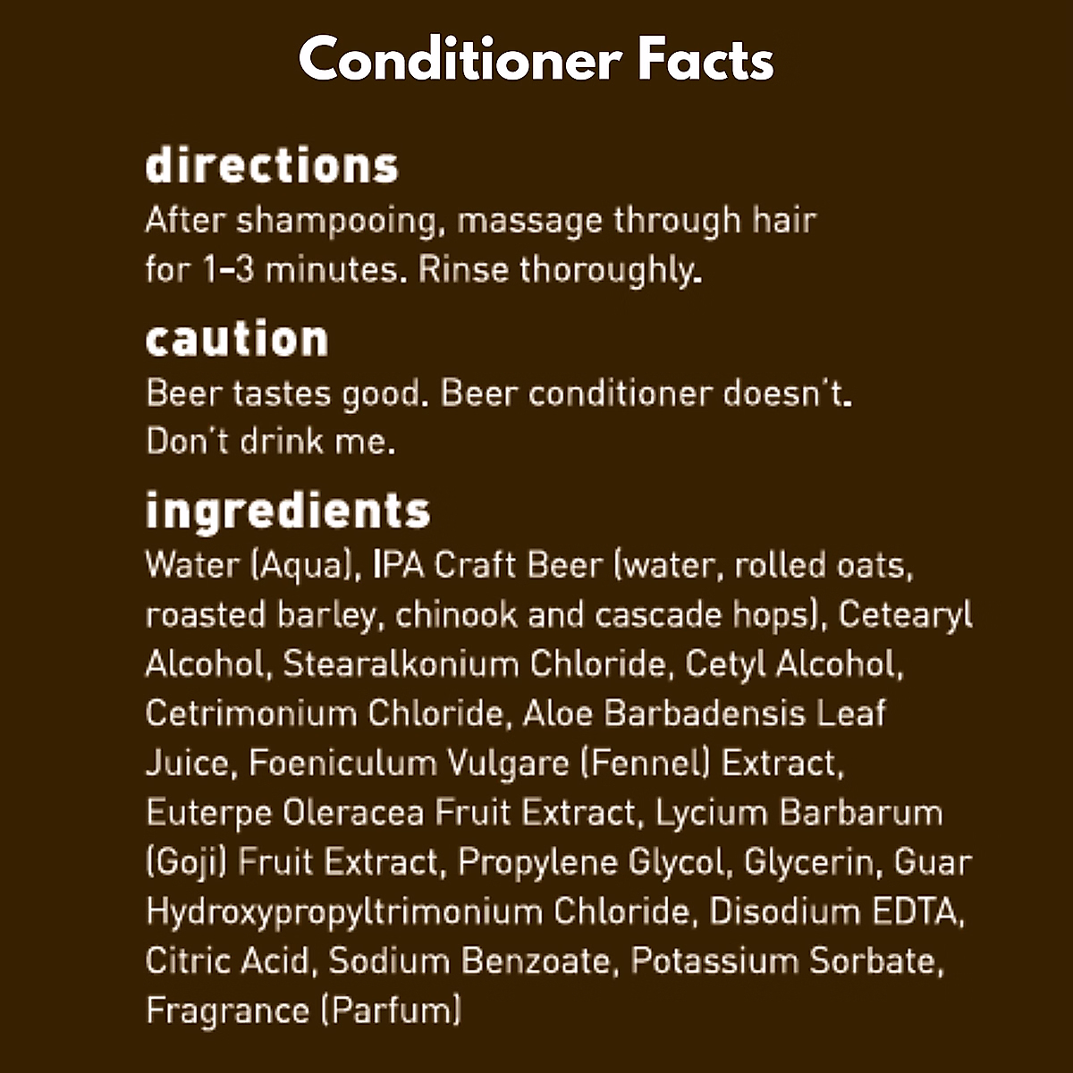 Duffy's Brew Craft Beer Conditioner and Shampoo, 2-Pack Hair Care Kit that Moisturizes, Nourishes, Seals, Protects and is Color Safe