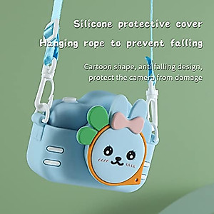 HD Camera for Children's Photography and Video Recording, Front and Rear Dual 2000W HD Camera, Children's Camera Mini Children's Gift Camera