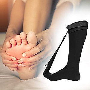 Yolispa Plantar Fasciitis Brace Night Splint Sock for Pain Relief from Plantar Fasciitis, Achilles Tendonitis Sleeping Support Boot Recovery Socks