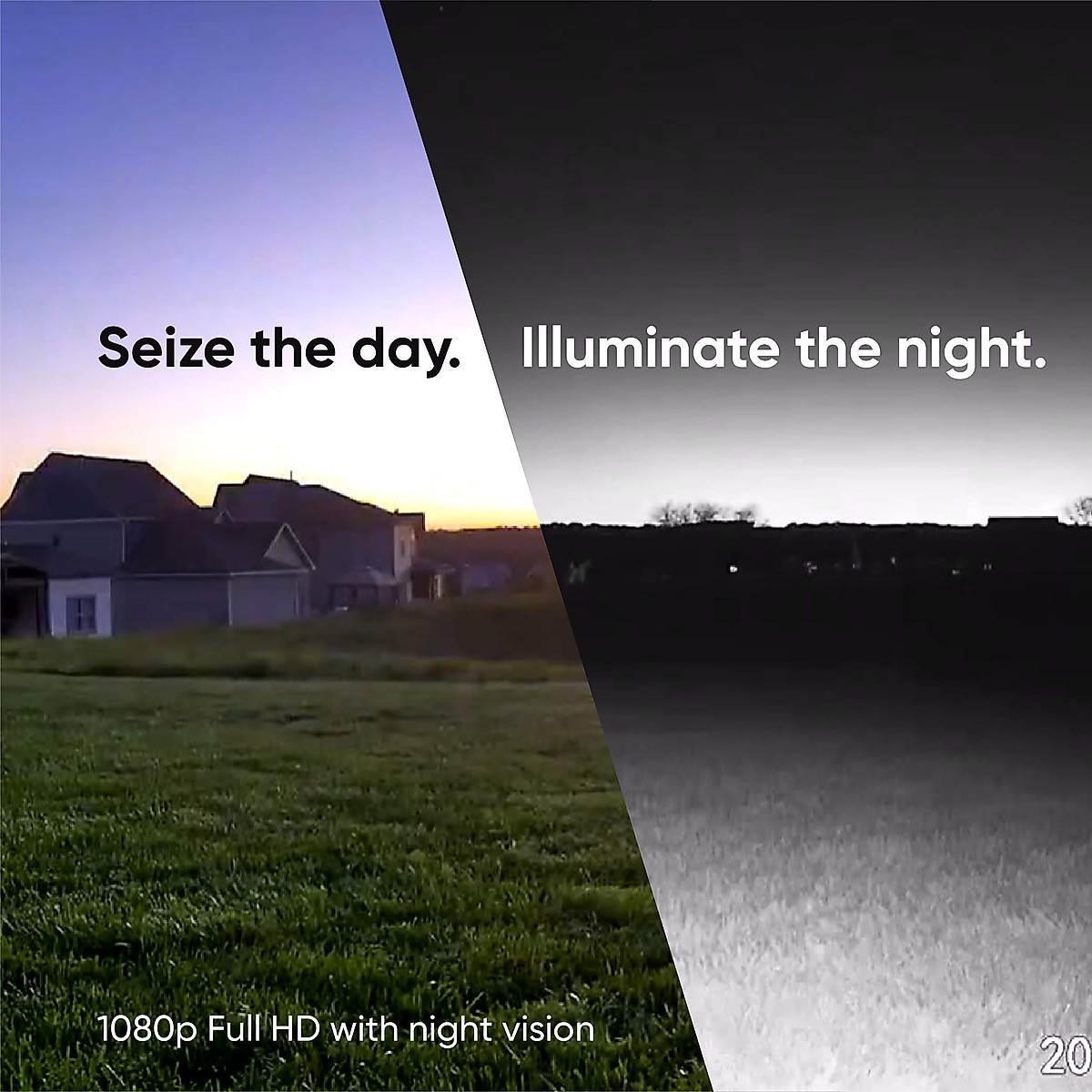 Wyze Cam Outdoor Starter Bundle (Includes Base Station and 1 Camera), 1080p HD Indoor/Outdoor Wire-Free Smart Home Camera with Night Vision, 2-Way Audio, Works with Alexa & Google Assistant, Camo Skin