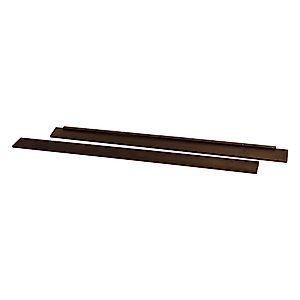 Full-Size Conversion Kit Bed Rails for Davinci Kalani Cribs | Multiple Finishes Available (Espresso)