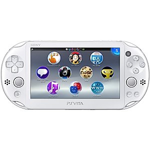Sony Playstation Vita Wi-Fi 2000 Series Slim (Crystal White)(Renewed)