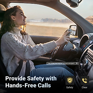 UGREEN Bluetooth 5.3 Adapter for Car Aux Input - Receiver with Built-in Mic for Hands-Free Calls, Compatible with Car Speaker and Home Audio