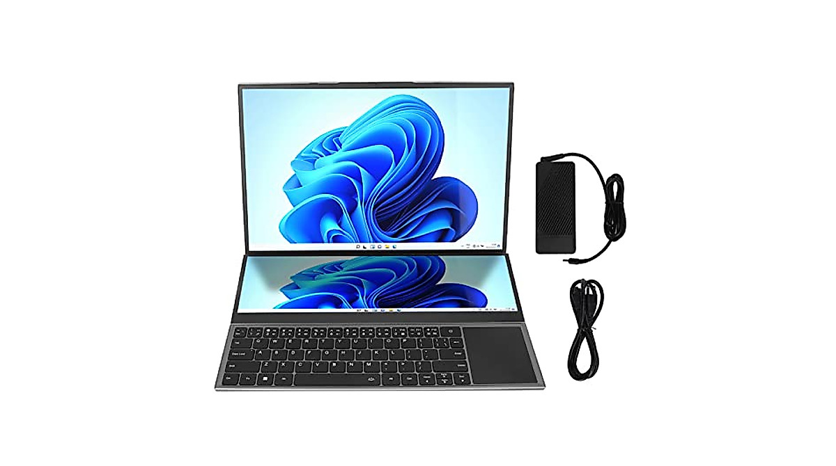 Dual Screen Laptop with Core i7, 512GB SSD, 16in & 14in Display