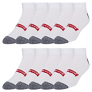 Levi's Mens Socks 10 Pairs Crew Low Cut No Show Quarter Ankle Socks for Men Premium Athletic Men's Socks Size 9-15