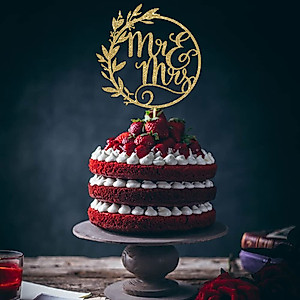 Mr and Mrs Cake Toppers，Rustic Wedding Cake Topper，Cake Toppers for Wedding