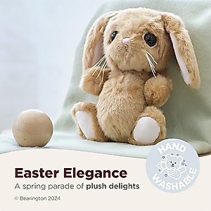 Bearington Billy Big Head Bunny The Stuffed Bunny Rabbit, 8 Inch Brown Easter Stuffed Animal