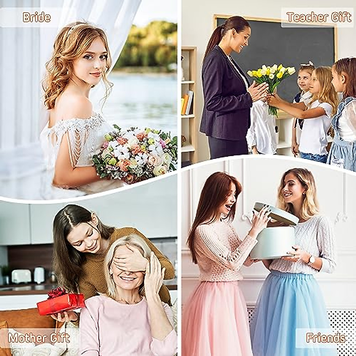 QLOVEA Gifts for Women Who Have Everything, Personalized Tote Bag Birthday Gifts for Women Her Mom Friends Female Friendship Sister Teacher Bridesmaid Boss Coworker Monogram Beach Bag Initial V