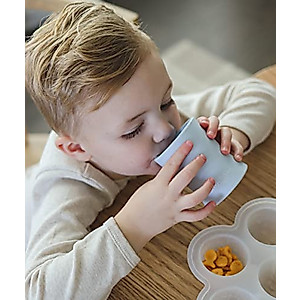 otterlove Silicone Baby & Toddler Training Cup - Pediatric OT Approved - 100% Platinum Pure LFGB Silicone - Unbreakable - Plastic Free - Tiny Cup Perfect for Baby Led Weaning