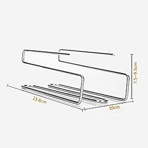 Wine Cup Rack Stainless Steel Chrome Cabinet Glass Frame Freestanding Display Stand J1118, PIBM