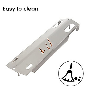 Votenli S9707A (5-Pack) Stainless Steel Heat Plate for Kenmore 141.16313, 141.16313800, 141.16315, 141.16315800, Saturn JH665SB